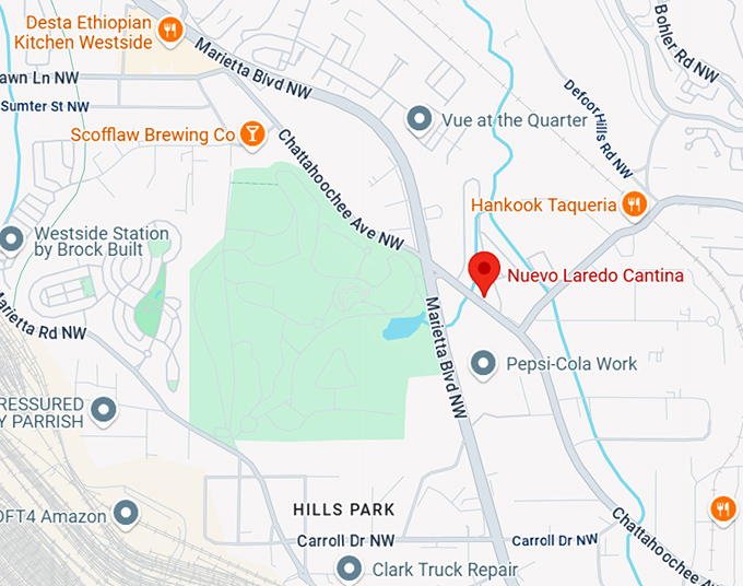 16. nuevo laredo cantina map