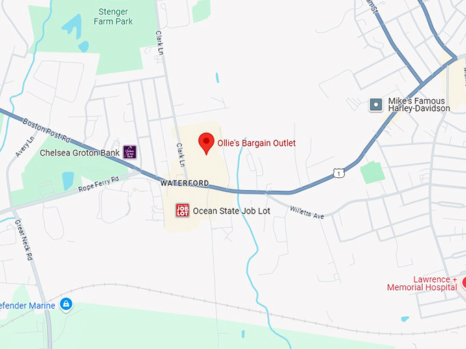 16. ollie's bargain outlet map