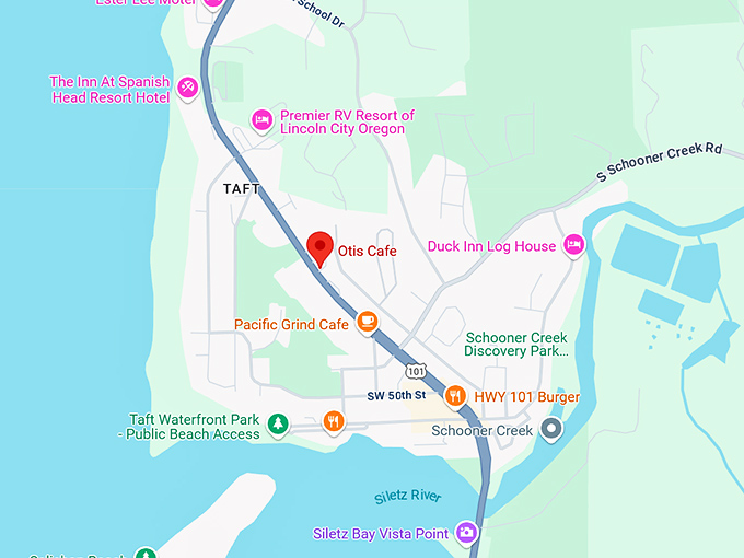 16. otis caf&eacute; map