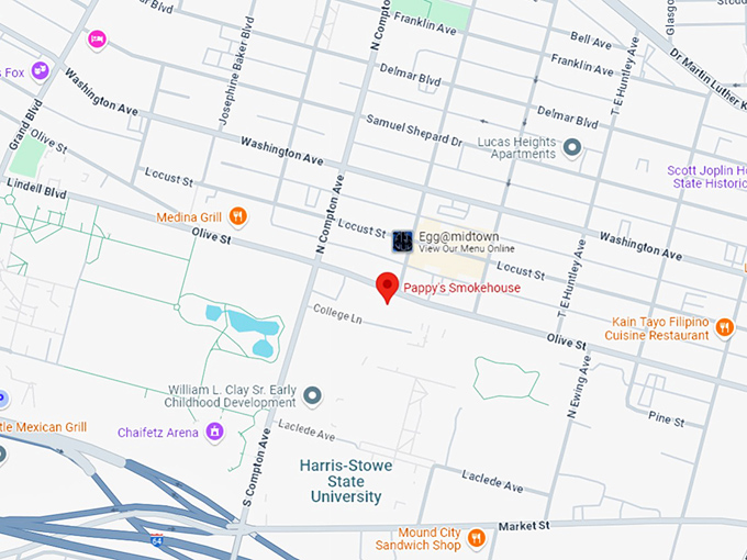 16. pappy's smokehouse map