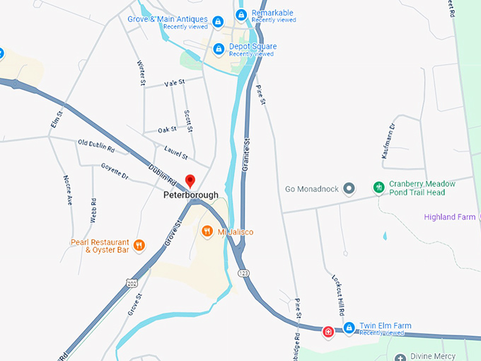 16. peterborough map