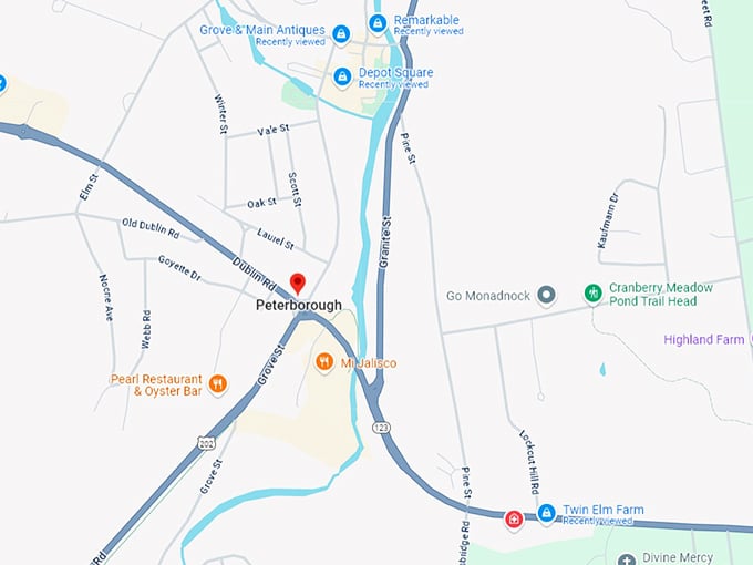 16. peterborough map