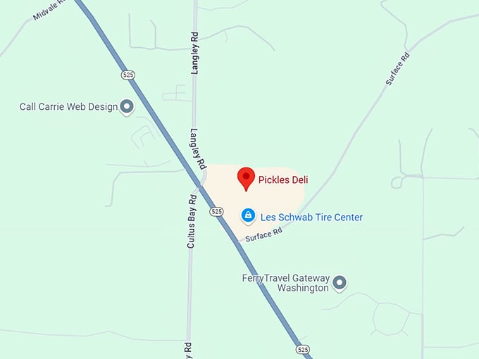 16. pickles deli map