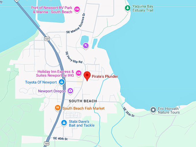 16. pirate's plunder map