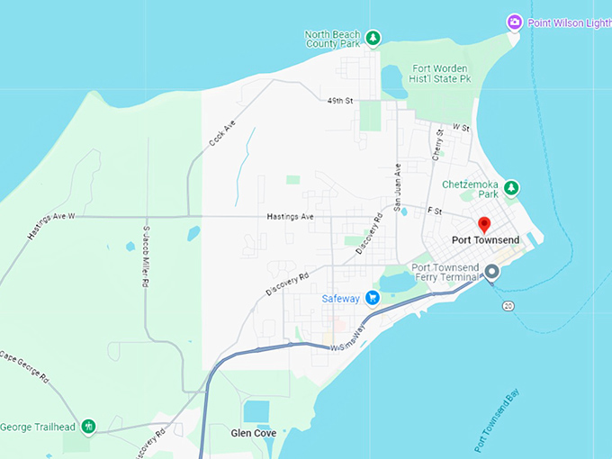 16. port townsend map