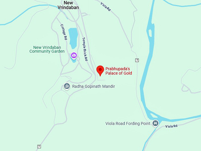 16. prabhupada's palace of gold map