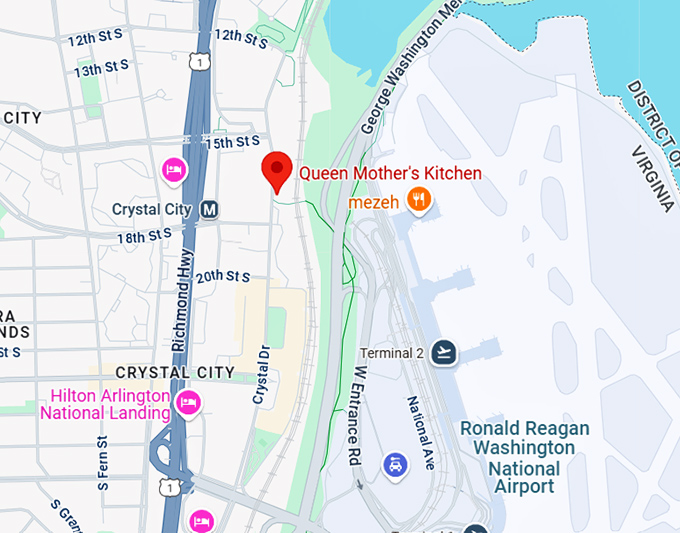 16. queen mother's kitchen map