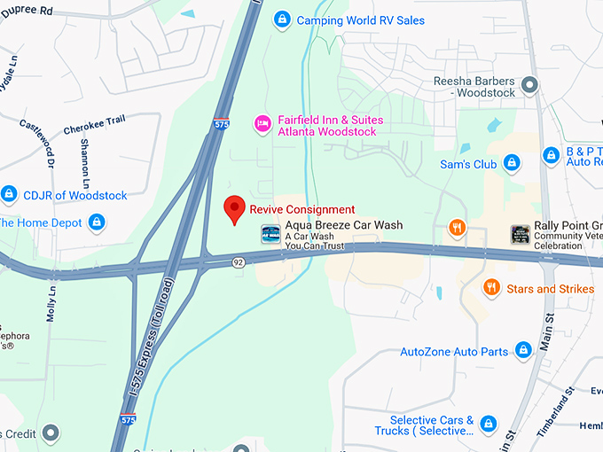 16. revive consignment map