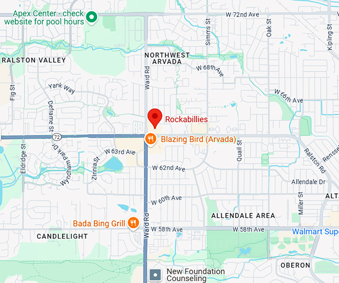 16. rockabillies map