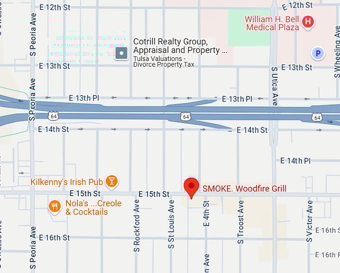 16. smoke. woodfire grill map