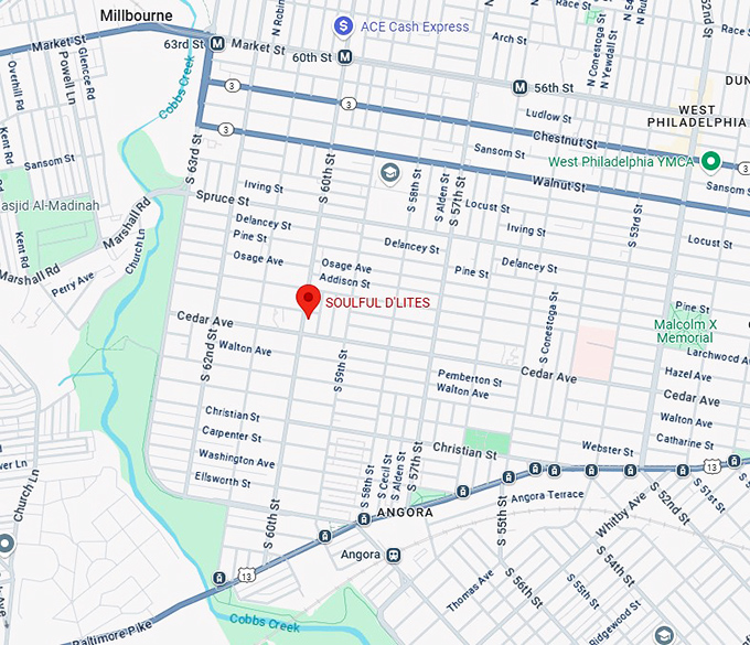 16. soulful d'lites map