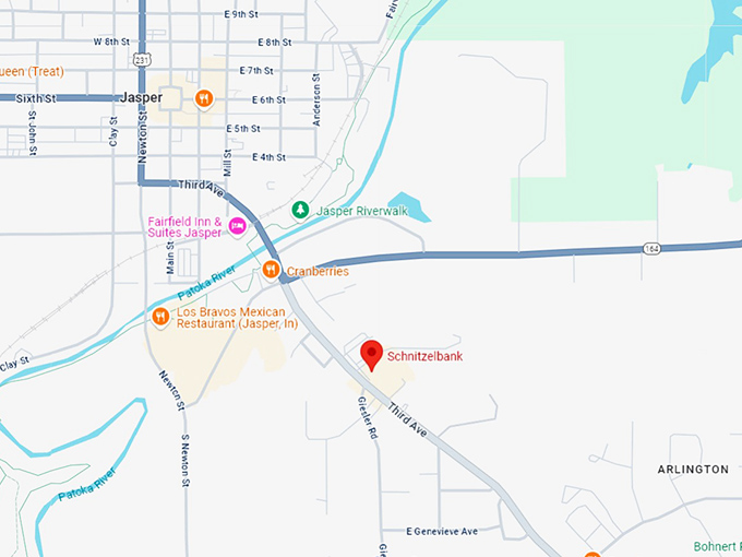 16. schnitzelbank map