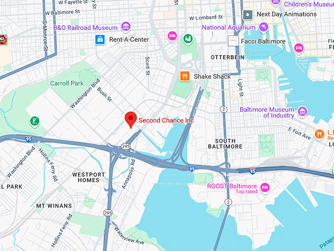 16. second chance inc. map