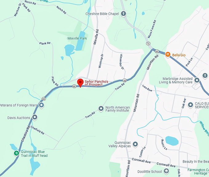 16. se&ntilde;or pancho's of prospect map