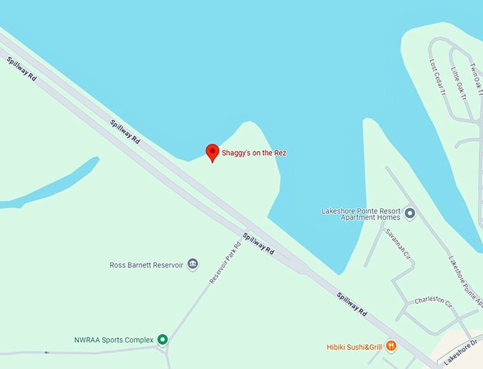 16. shaggy's on the rez map