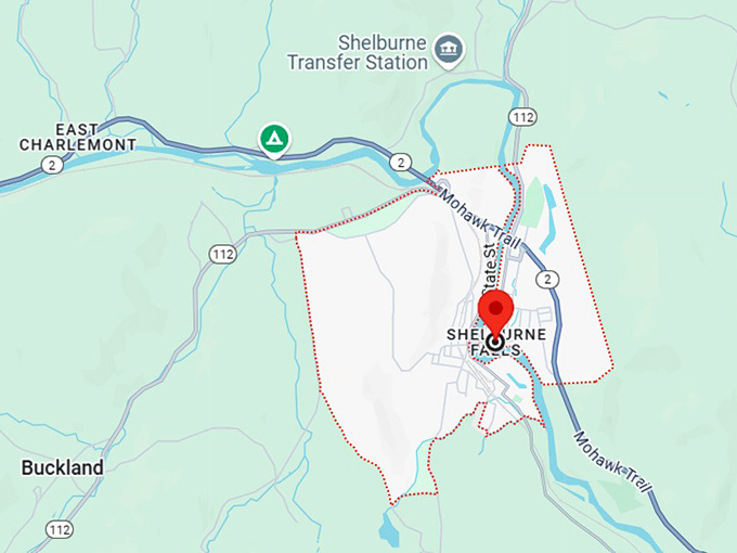 16. shelburne falls, ma map