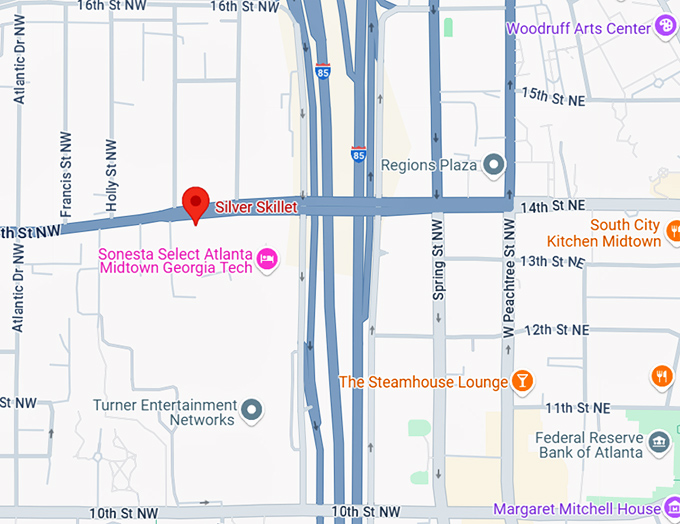 16. silver skillet map