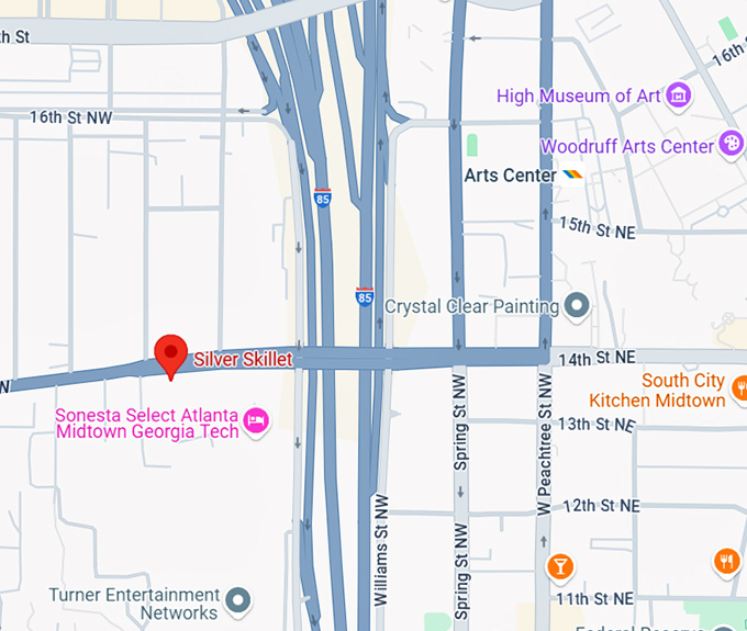 16. silver skillet map