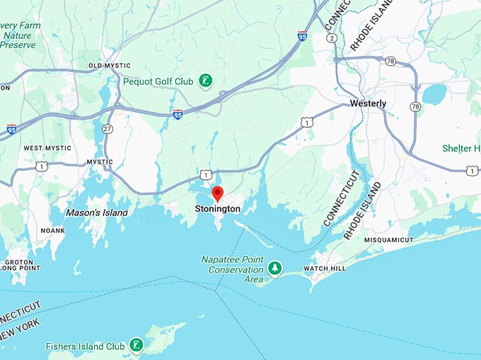 16. stonington map