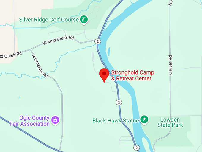 16. stronghold camp & retreat center map