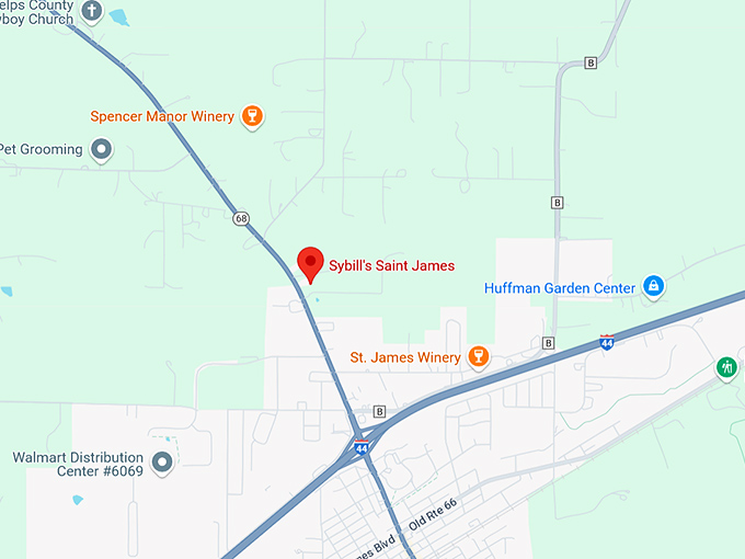 16. sybill's saint james map