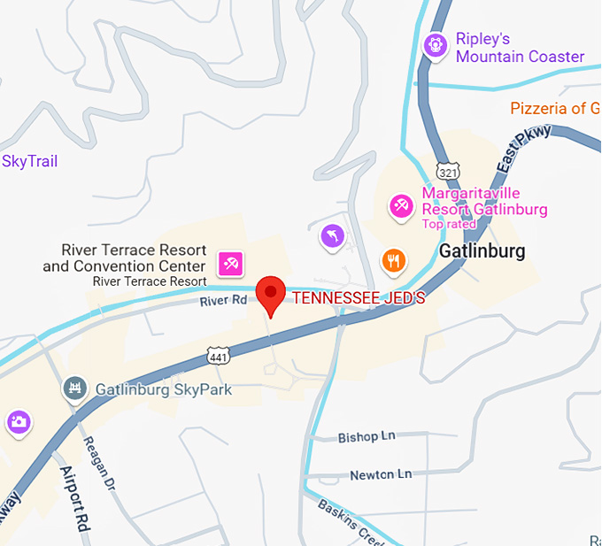 16. tennessee jed's map