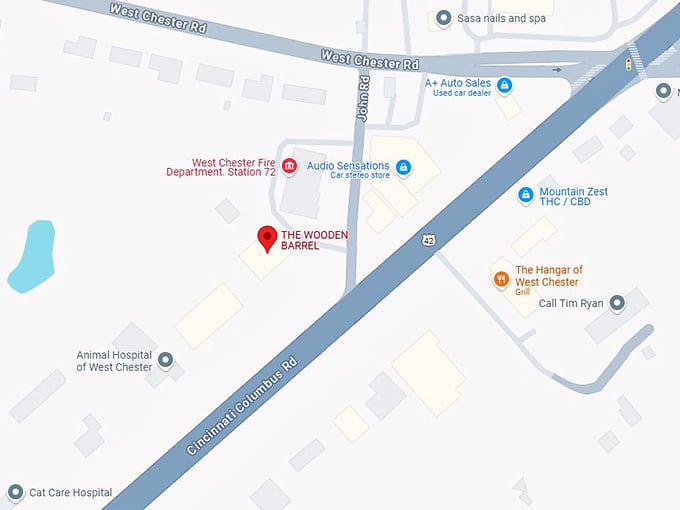 16. the wooden barrel map