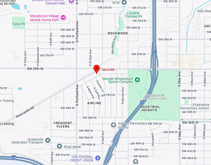 16. tacoville map