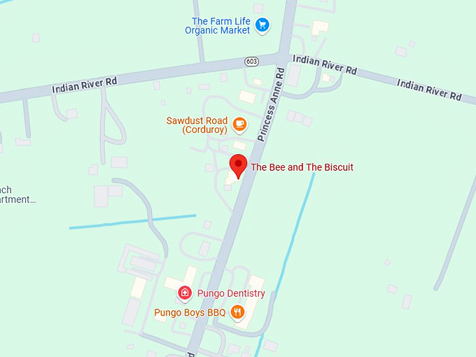 16. the bee and the biscuit map