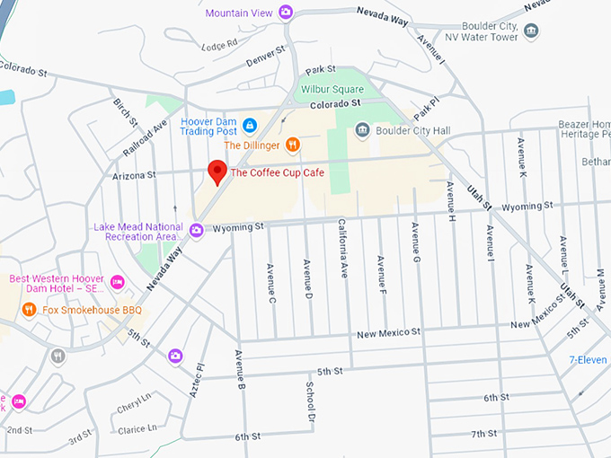 Where: 512 Nevada Way, Boulder City, NV 89005