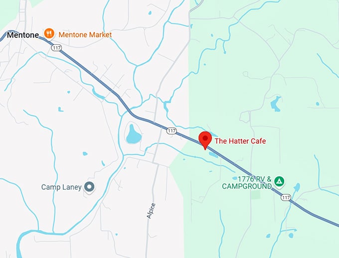 16. the hatter cafe map