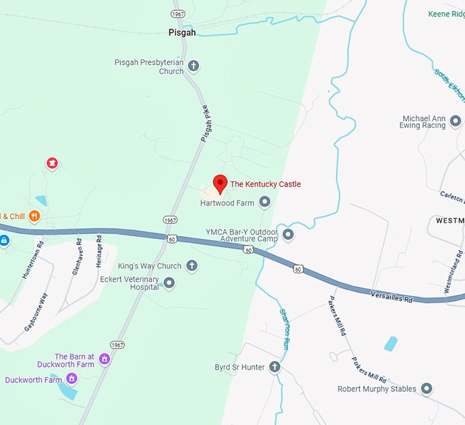 16. the kentucky castle map