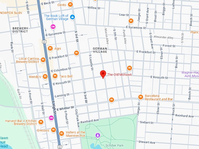 16. the old mohawk map