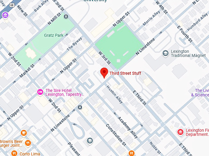 16. third street stuff map