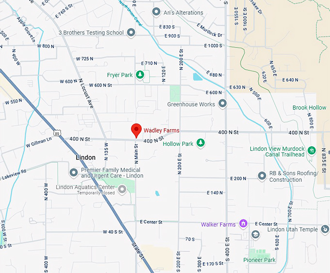 16. wadley farms map