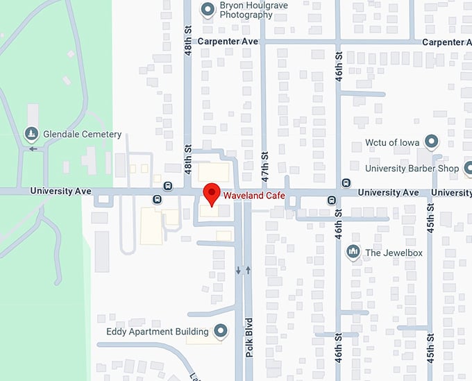 16. waveland cafe map