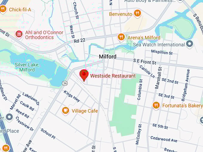 16. westside restaurant map