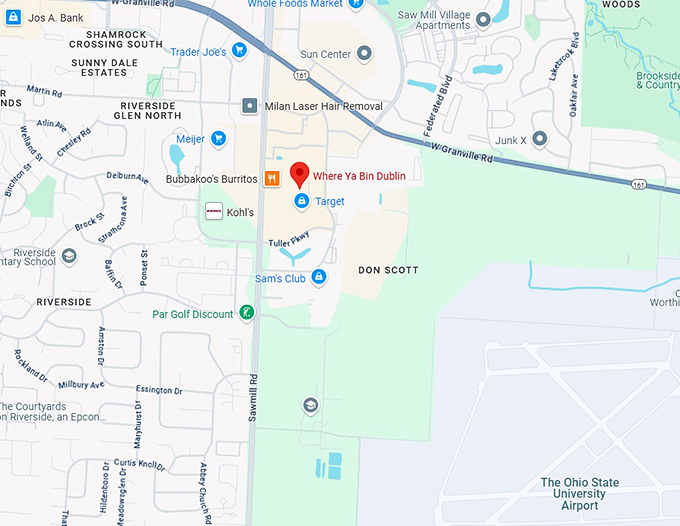 16. where ya bin dublin map