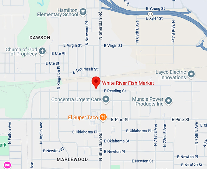 16. white river fish market map