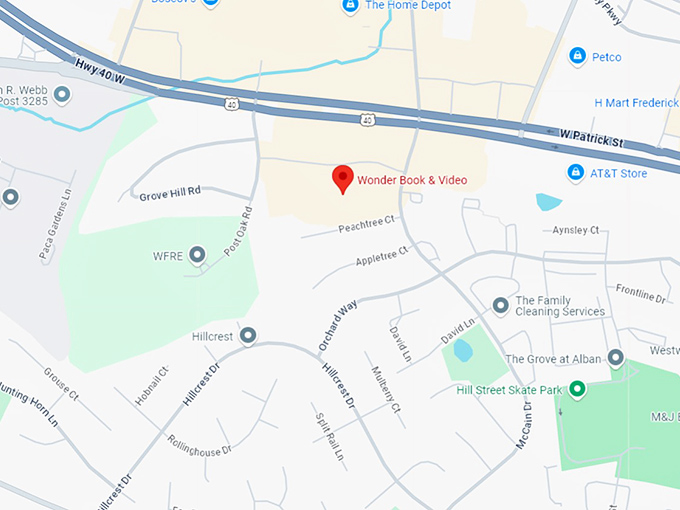 16. wonder book & video map