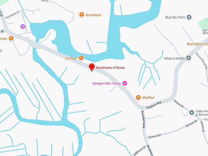 16. woodman's of essex map