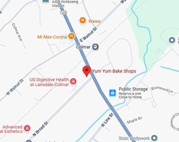 16. yum yum bake shops map