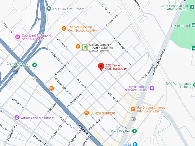 16. zzq texas craft barbeque map