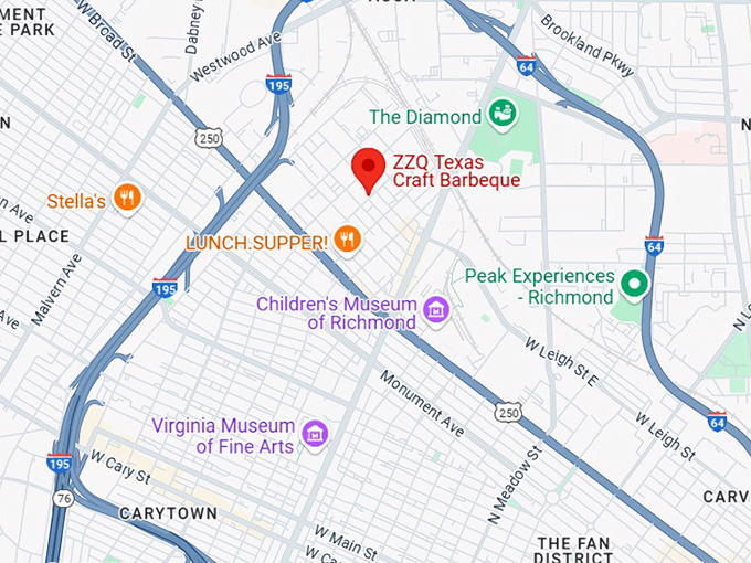 16. zzq texas craft barbeque map