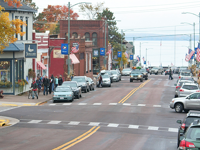 Bayfield's historic architecture stands as a testament to small-town America, where every brick tells a story. 
