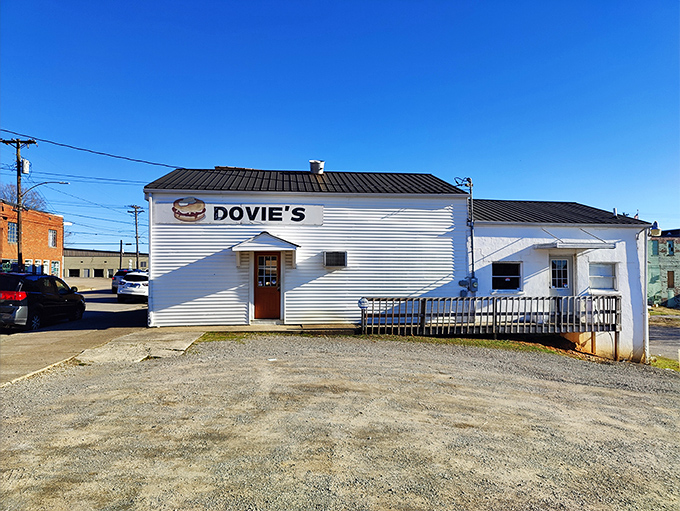 Dovie's white clapboard exterior might not win beauty contests, but inside those humble walls, burger magic happens daily.
