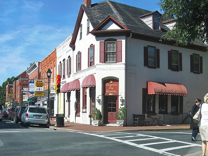 Easton's historic downtown looks like a movie set where the extras actually know each other's names.