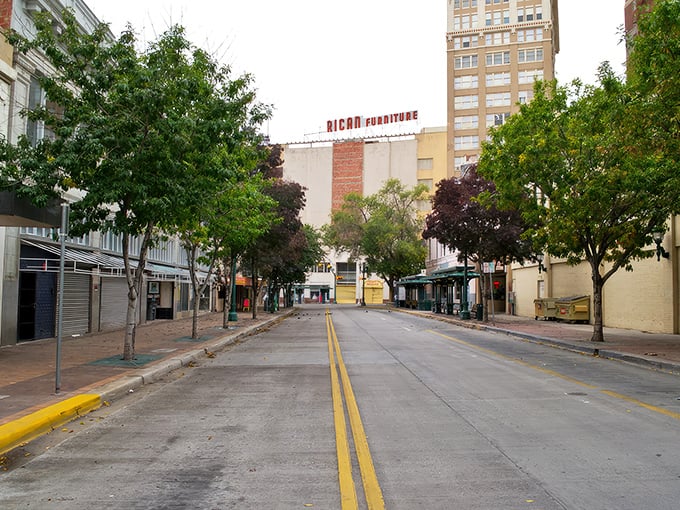 Downtown El Paso's tree-lined streets offer a peaceful urban oasis where your retirement dollars stretch like Texas sunshine on a summer afternoon.