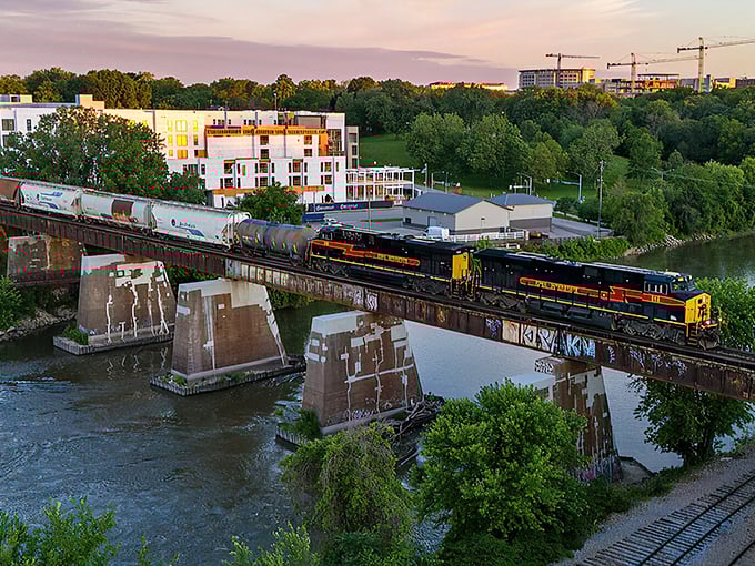 Modern downtown development meets Midwestern charm where your Social Security dollars stretch like warm taffy.