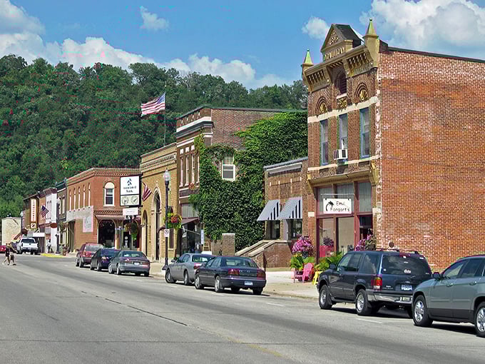 Lanesboro's Main Street looks like it was plucked from a Norman Rockwell painting, where every brick tells a story.